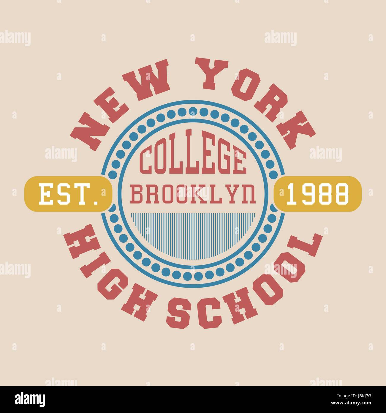 Design alphabet new york college Stock Vector Image & Art - Alamy