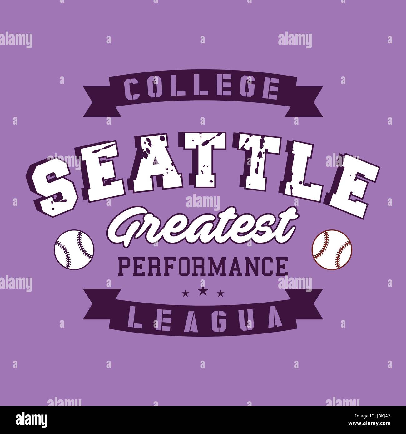 Design alphabet college seattle Stock Vector Image & Art - Alamy