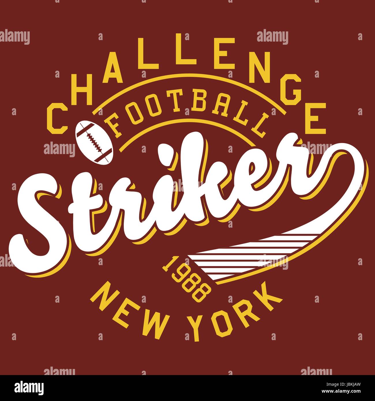 Football tee shirt Stock Vector Images - Alamy