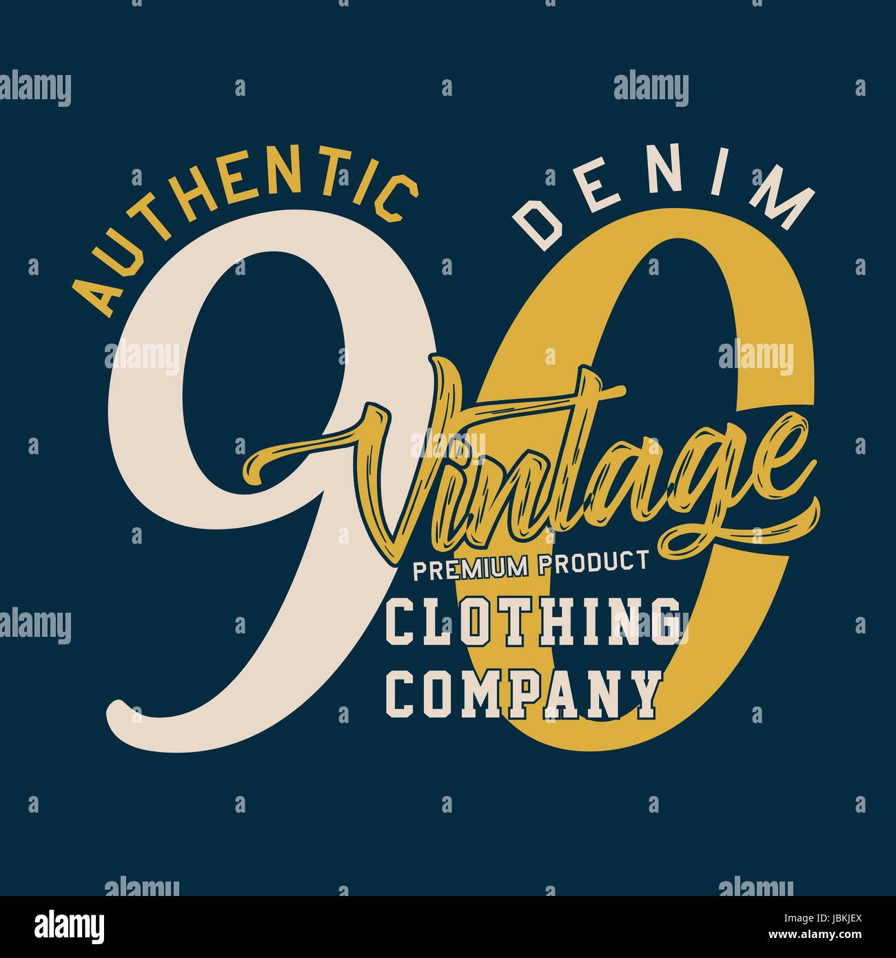 Authentic denim Stock Vector Images - Alamy