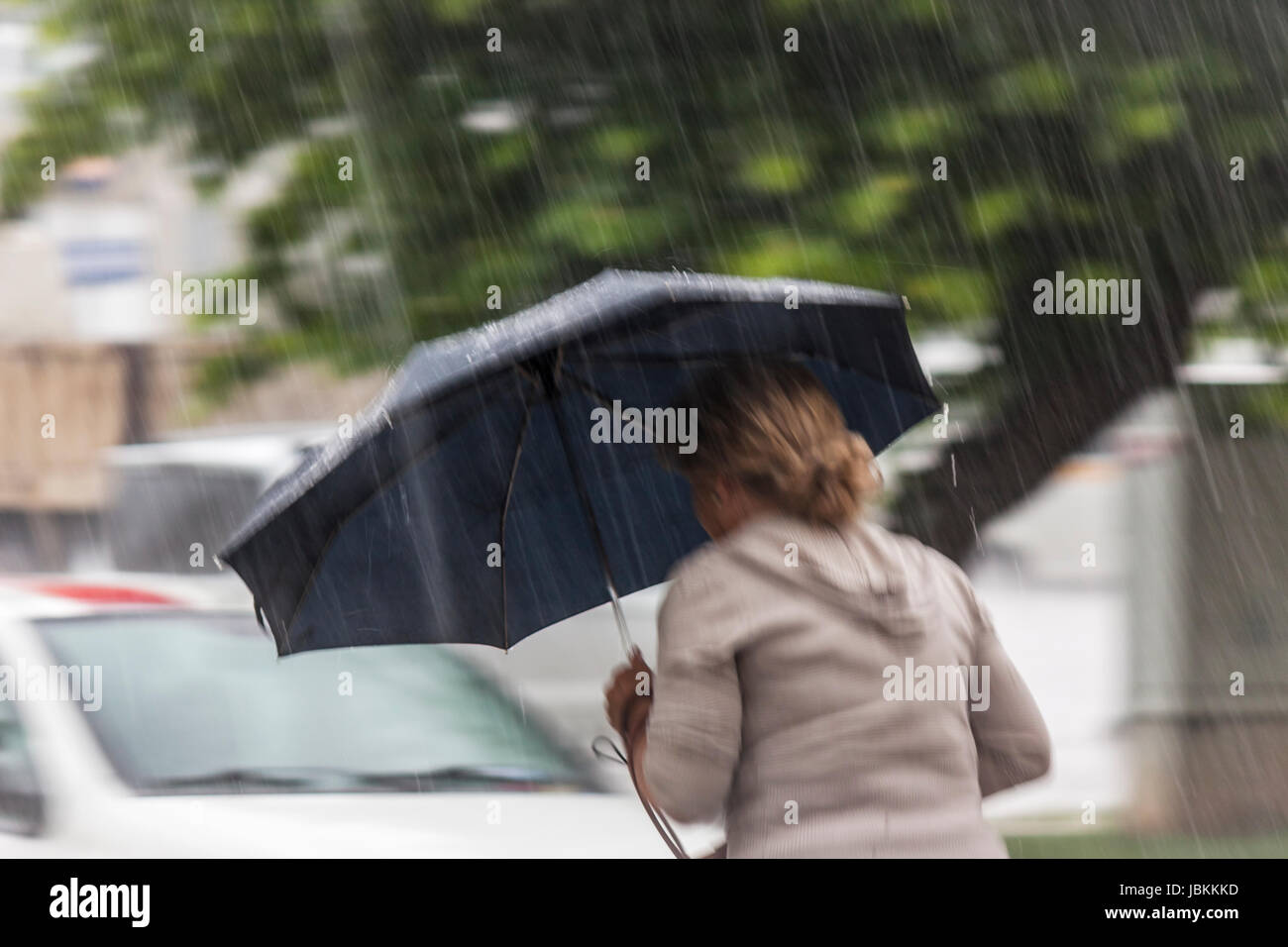 Rainy day walk in hi-res stock photography and images - Alamy
