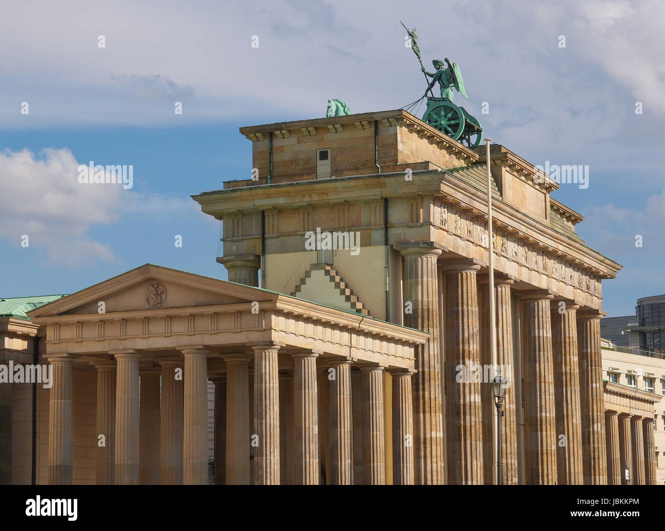 Brandenburger Tor Brandenburg Gate famous landmark in Berlin Germany ...