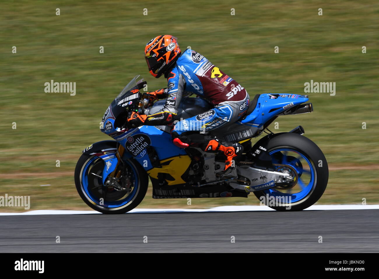 Mugello - ITALY, June 2: Spanish Honda Marc VDS rider Tito Rabat during ...