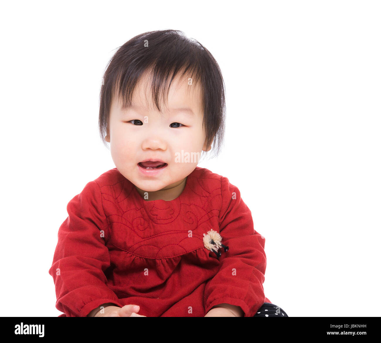 Beautiful smiling asian baby Stock Photo - Alamy