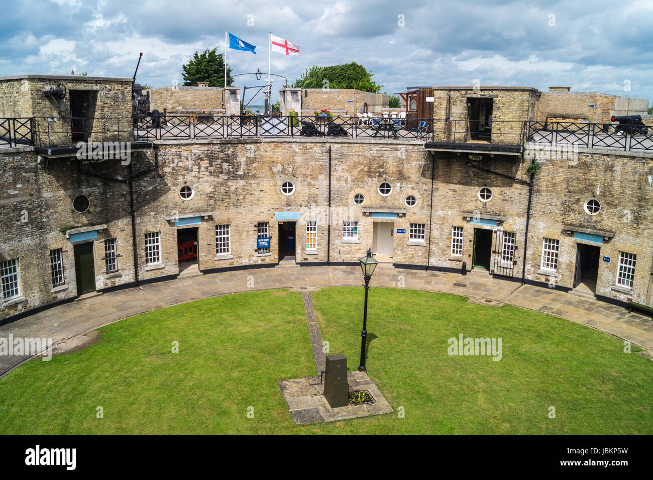 Harwich Redoubt, built 1808-1811, Harwich, Essex, England Stock Photo ...