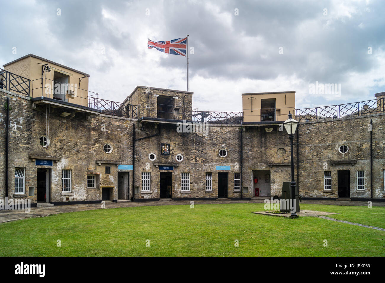 Harwich Redoubt, built 1808-1811, Harwich, Essex, England Stock Photo ...