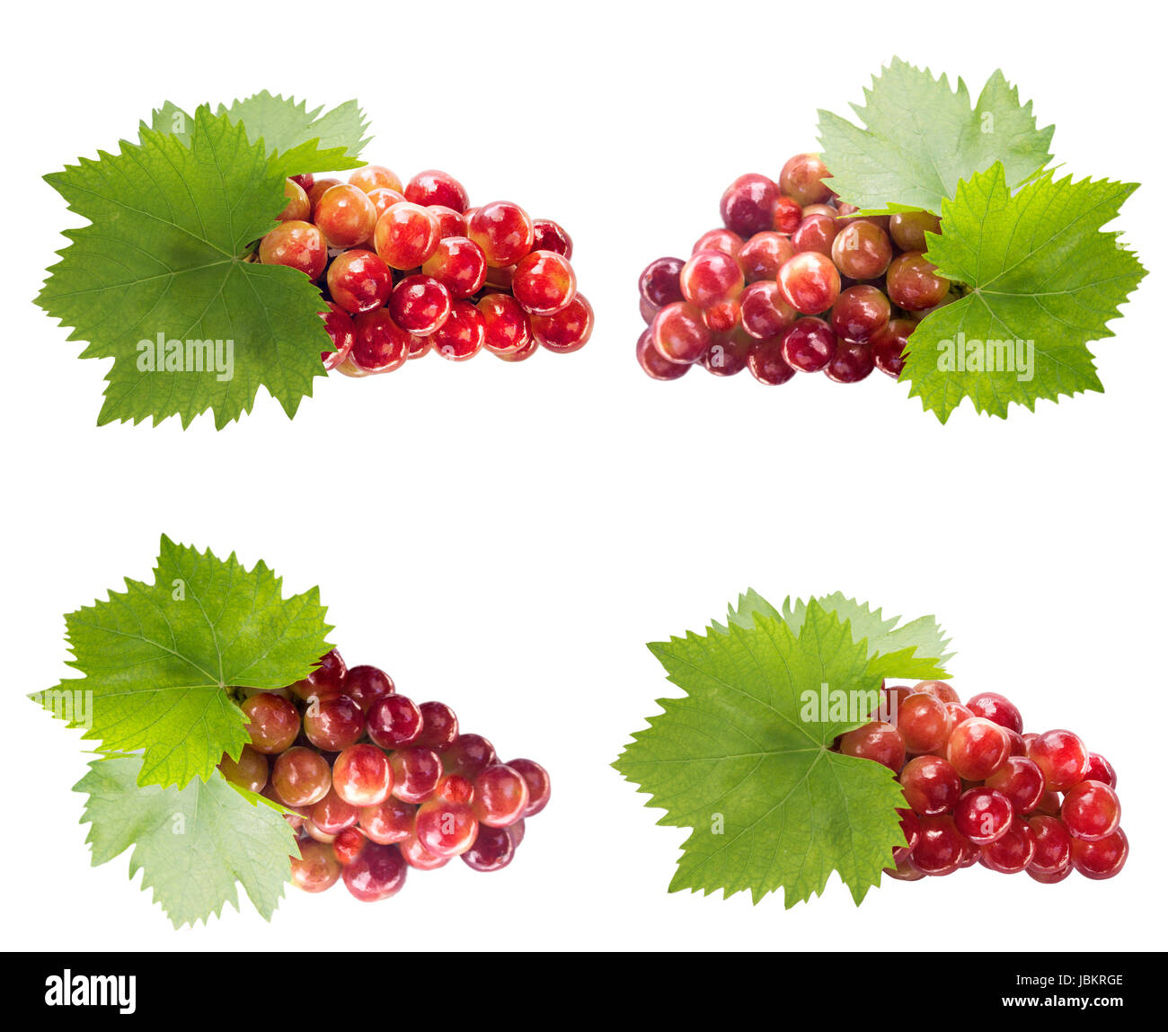 Healthy and organic food, Set of fresh red Grapes Stock Photo - Alamy