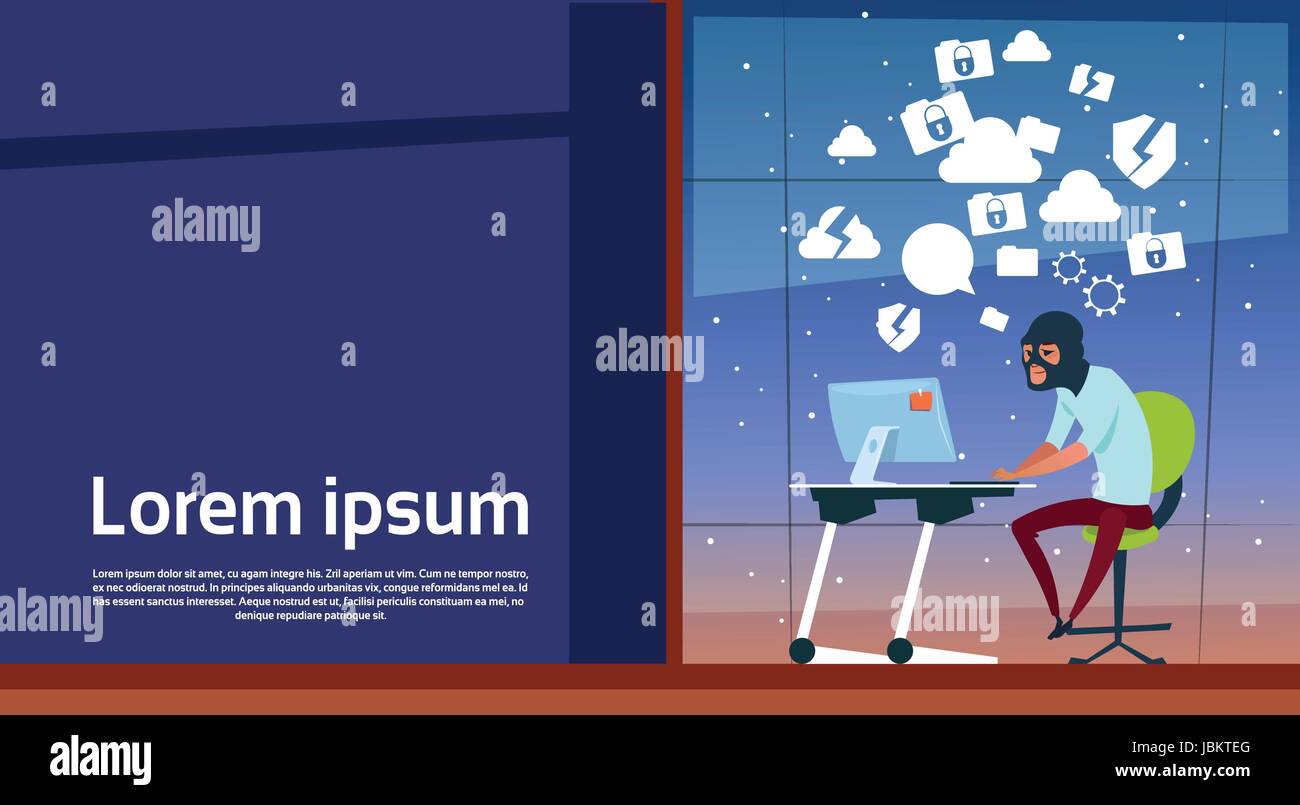 Computer scam cartoon Stock Vector Images - Alamy