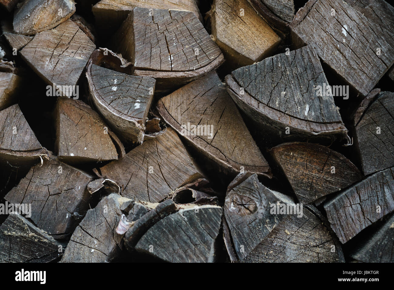 natural firewood stack rustic background Stock Photo - Alamy