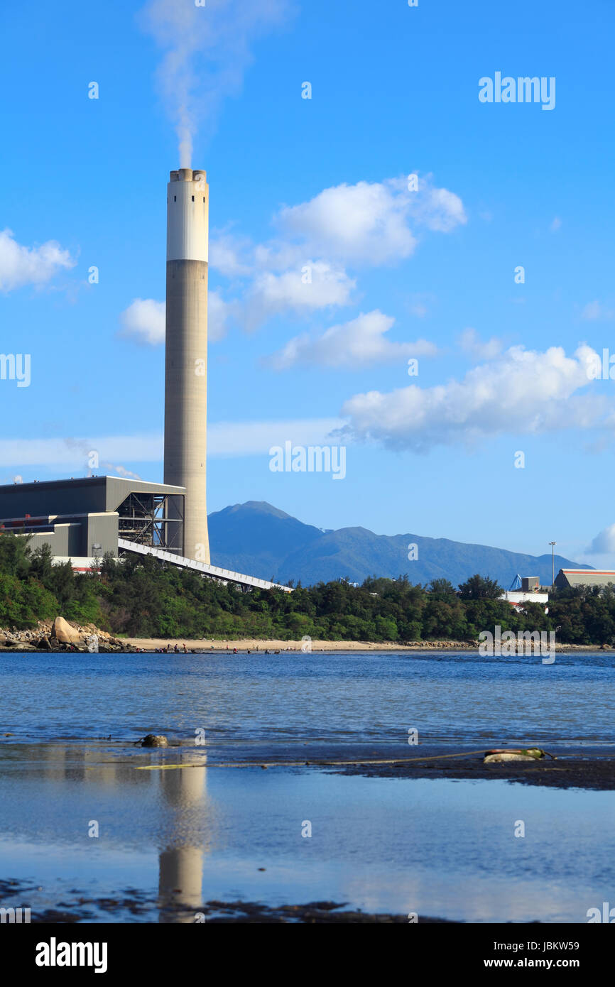 Coal fired power station in Hong Kong Stock Photo - Alamy