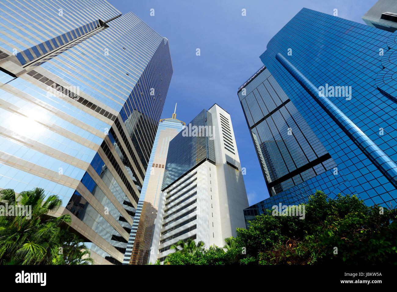 Modern building Landscape Stock Photo - Alamy