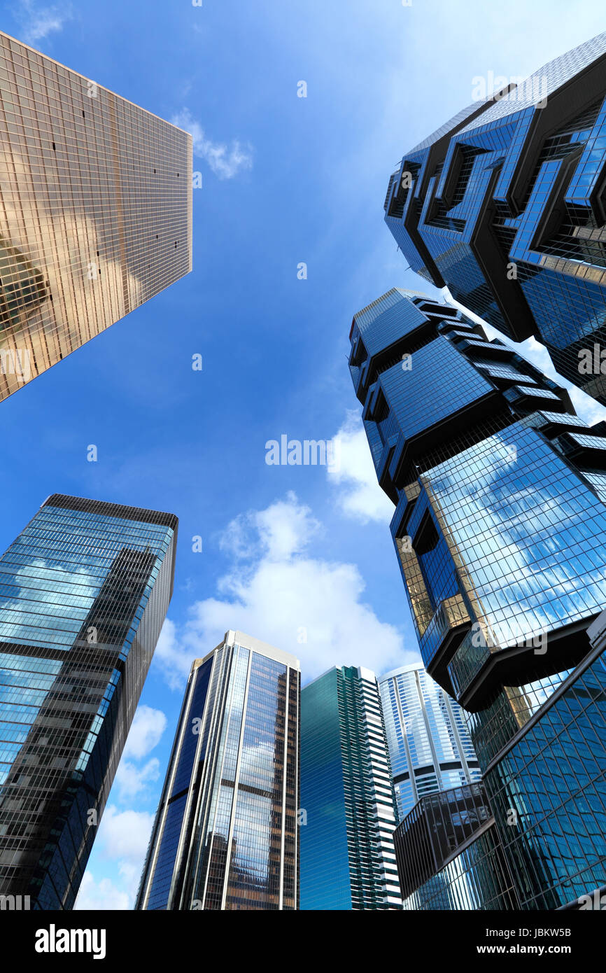 Modern building Landscape in Hong Kong Stock Photo - Alamy
