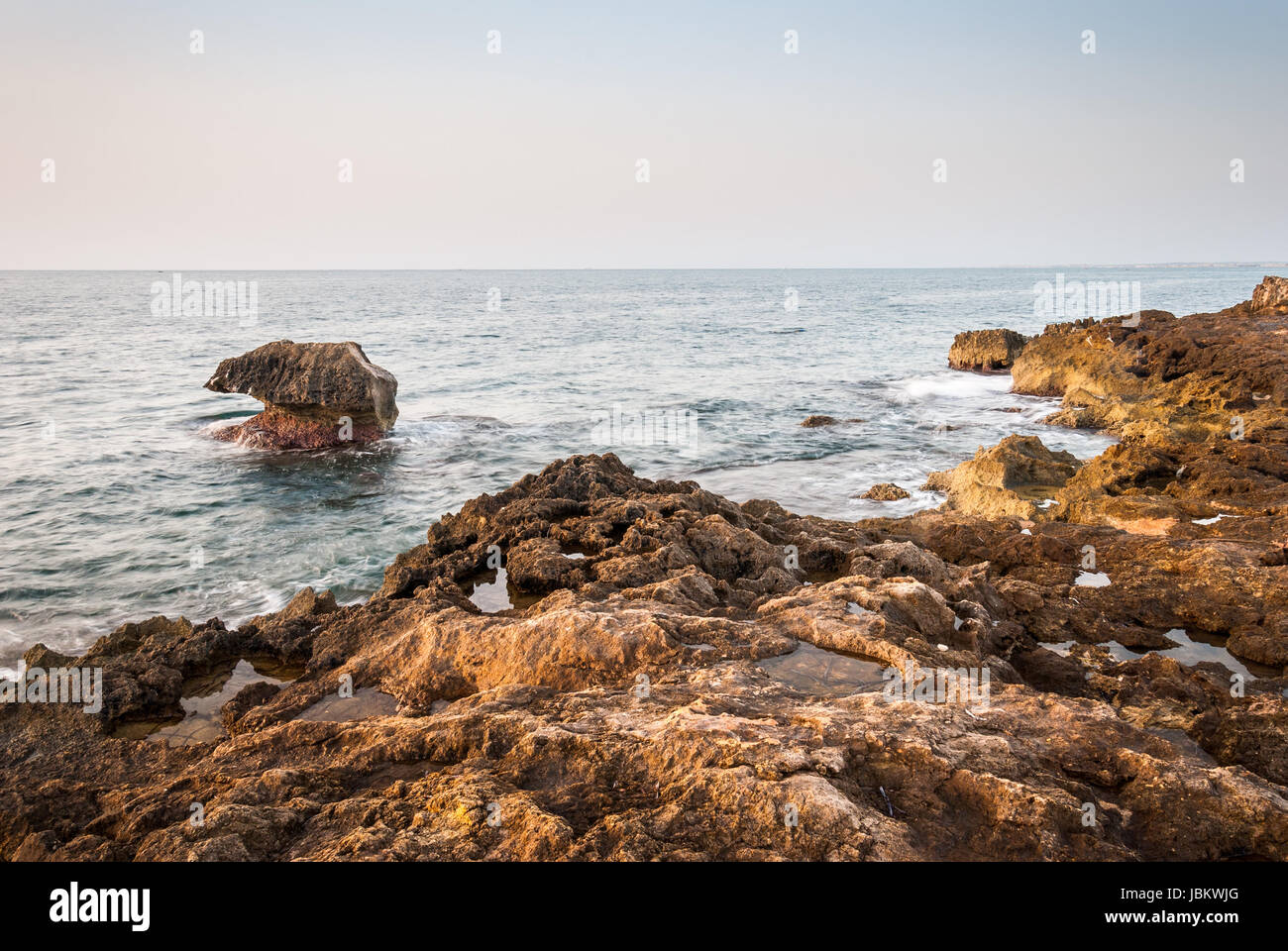rock reef in the sea Stock Photo - Alamy