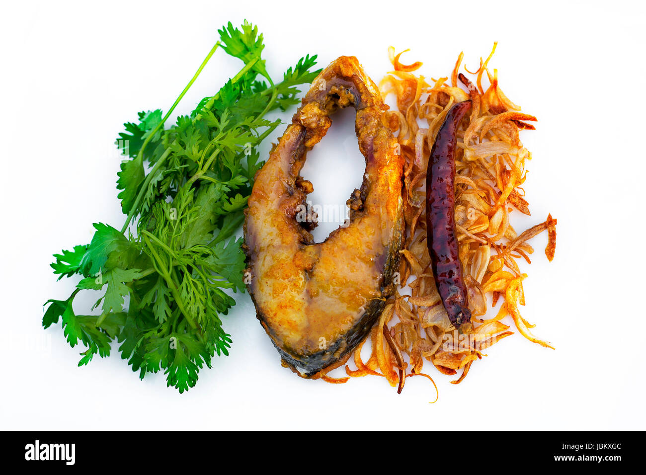 One slice of Hilsha fish fry, Dhaka, Bangladesh Stock Photo - Alamy