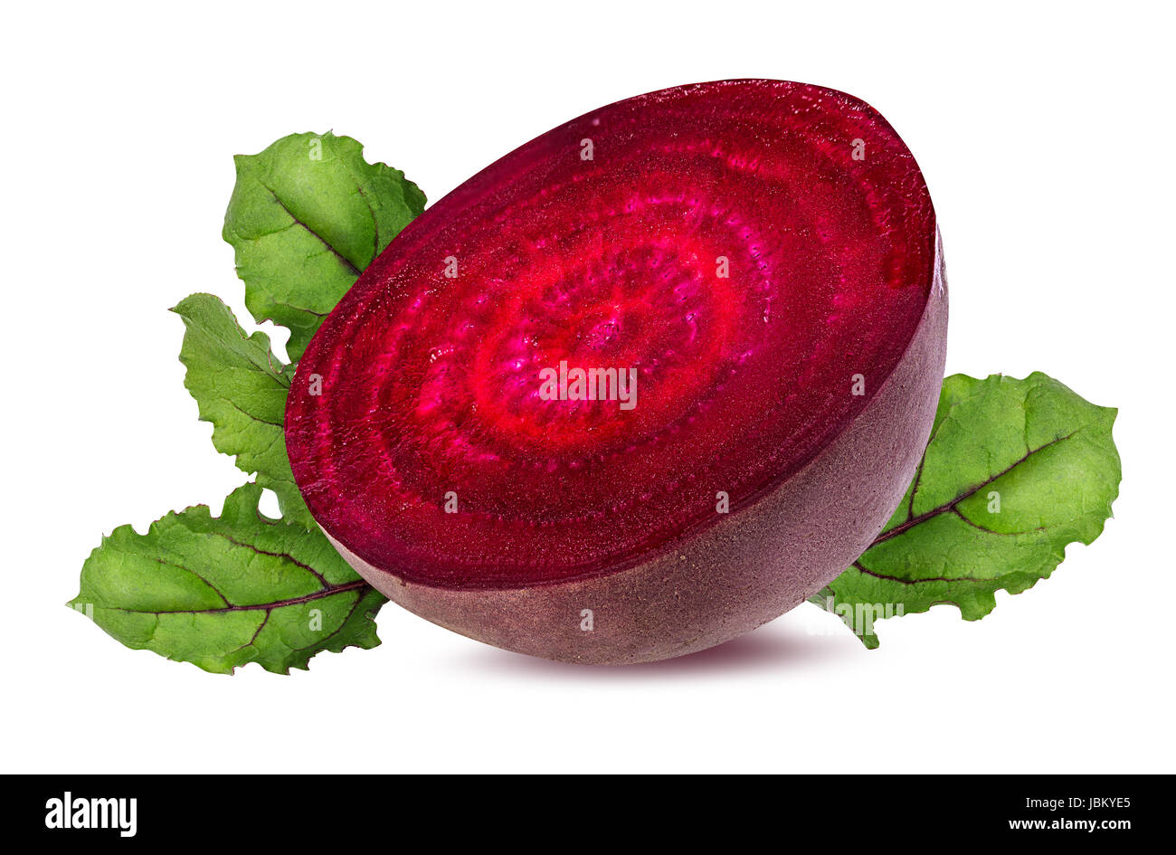 Beetroot with leaves isolated on white Stock Photo - Alamy