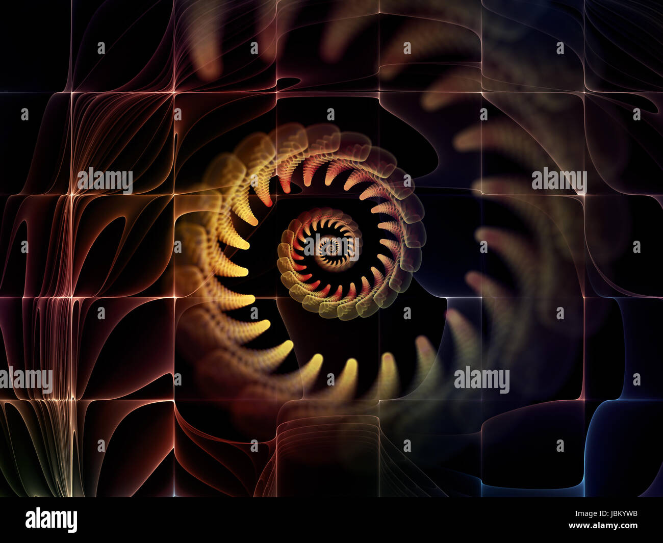 Geometry of Space series. Interplay of conceptual grids, curves and ...