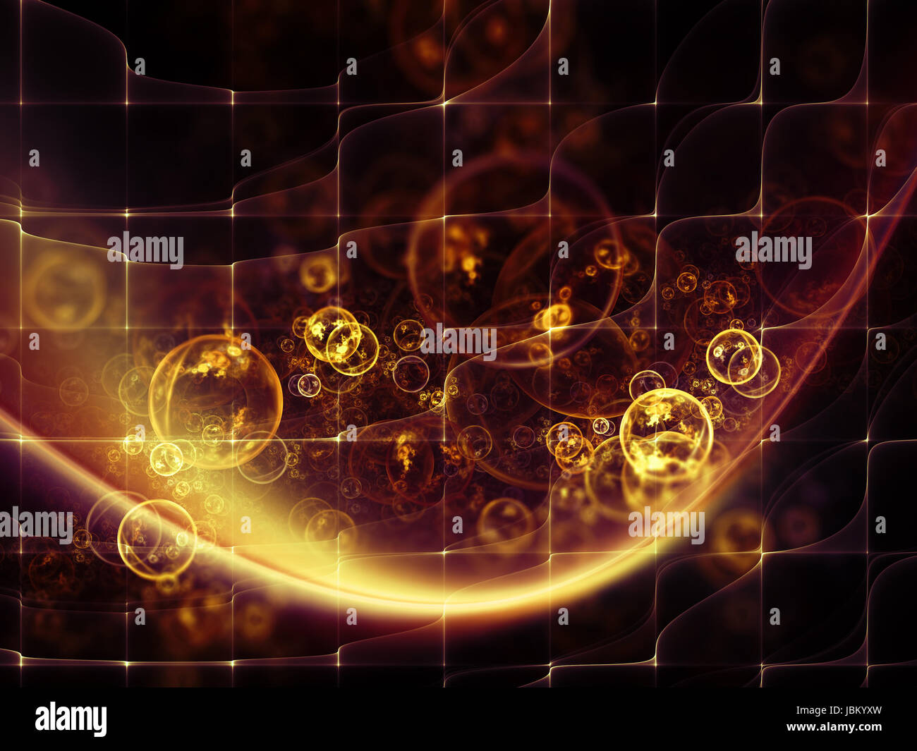 Geometry of Space series. Composition of conceptual grids, curves and ...