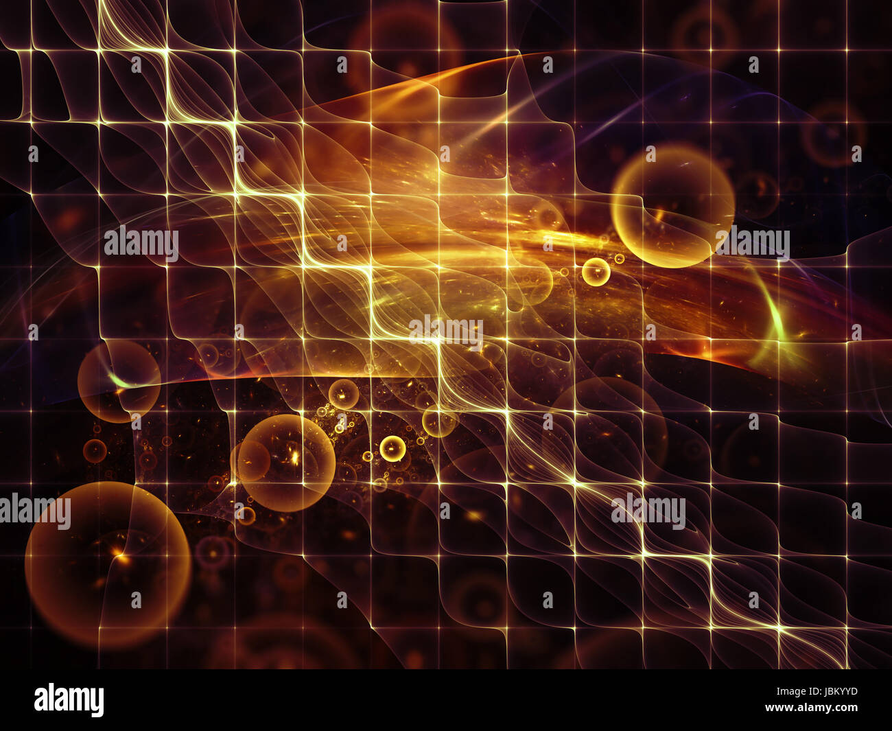 Geometry of Space series. Creative arrangement of conceptual grids ...