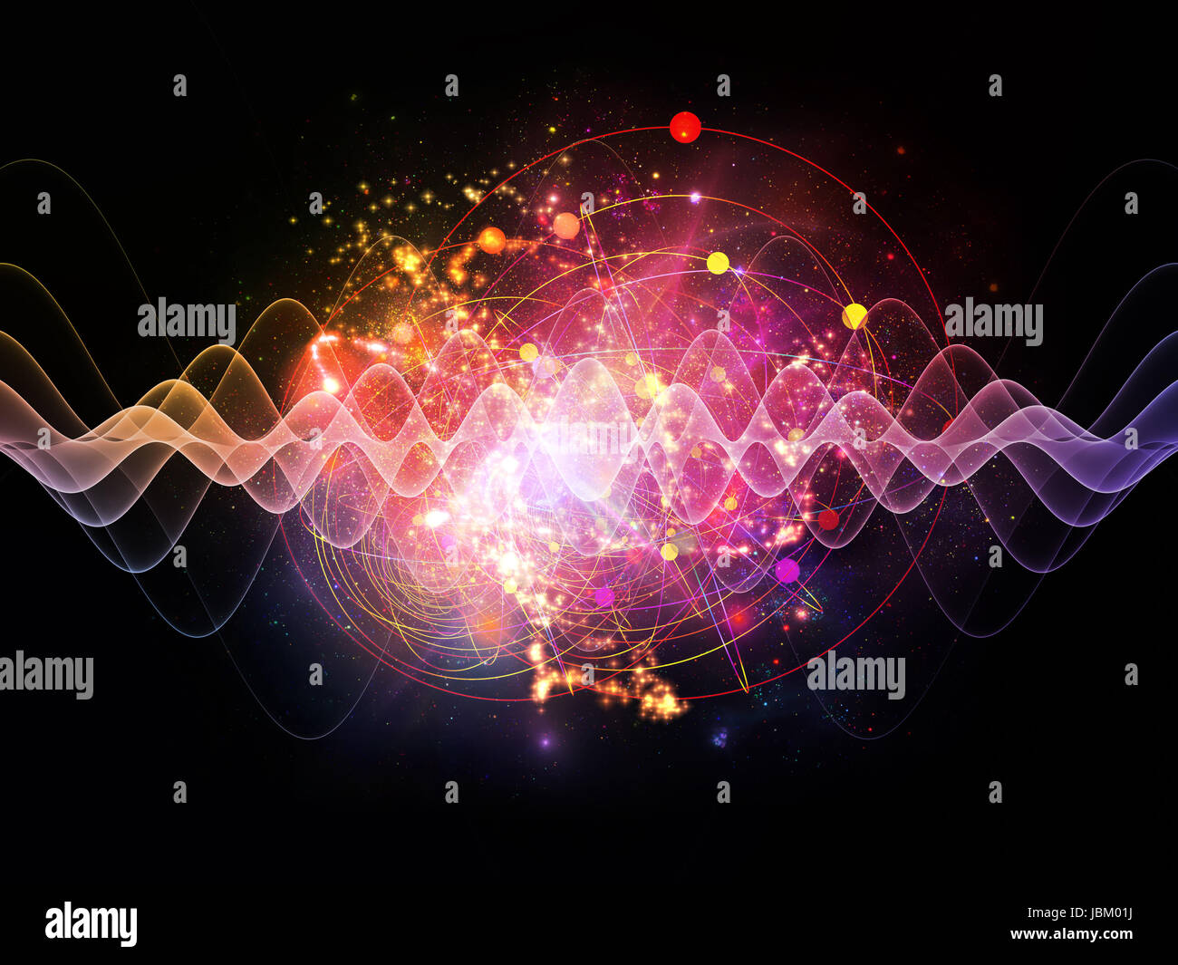 Elementary Particles series. Interplay of abstract fractal forms on the ...