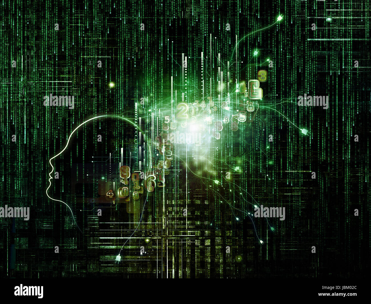 Artificial intelligence series abstract hi-res stock photography and ...
