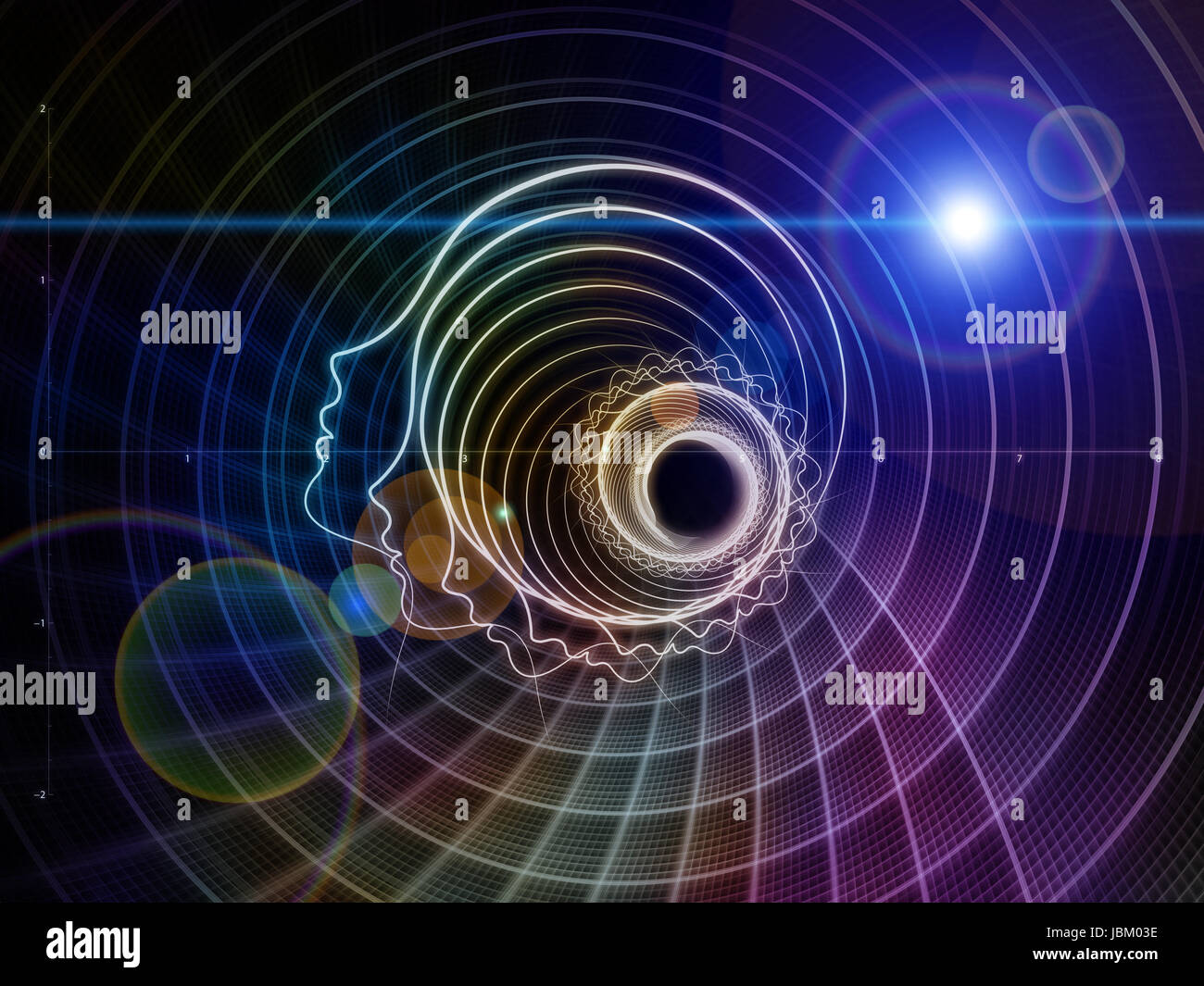 Strange Geometry series. Design made of line drawing, math and geometry ...