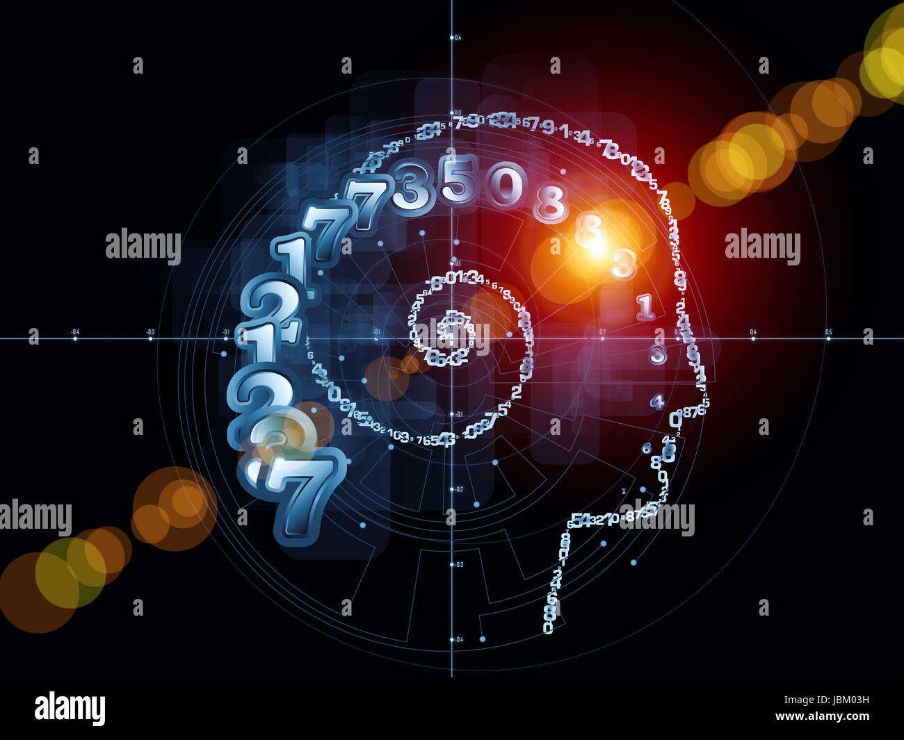 Strange Geometry series. Backdrop design of line drawing, math and ...