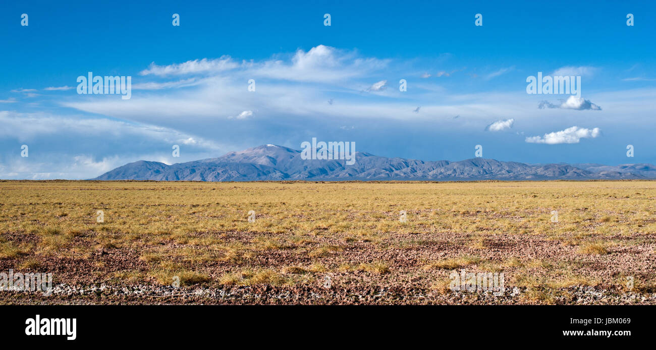 Salinas Grandes on Argentina Andes is a salt desert in the Jujuy ...