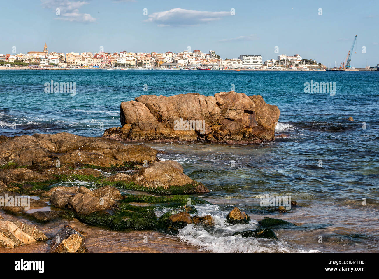 Beautiful coastal landscape in Spain Stock Photo - Alamy