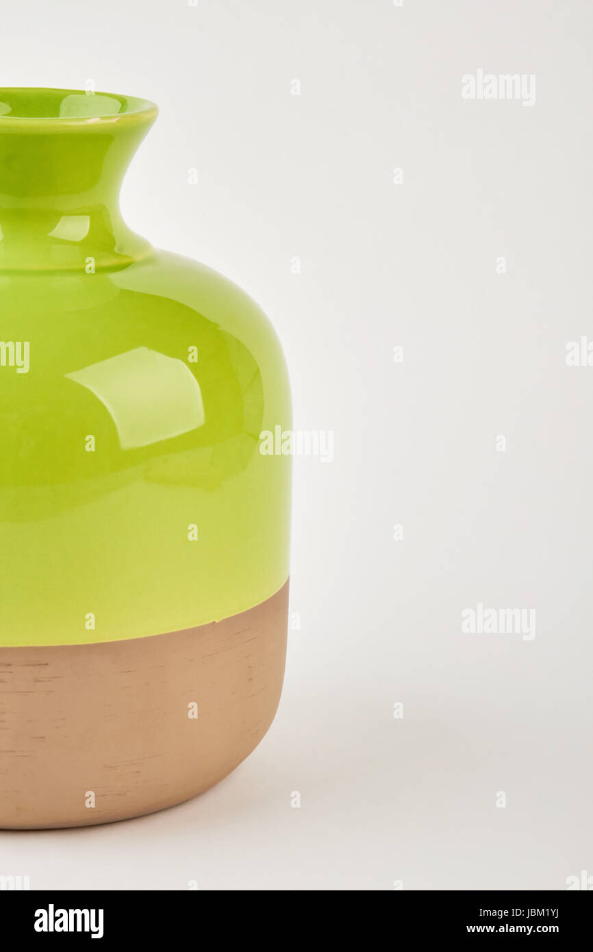 Two-tone vase isolated Stock Photo - Alamy