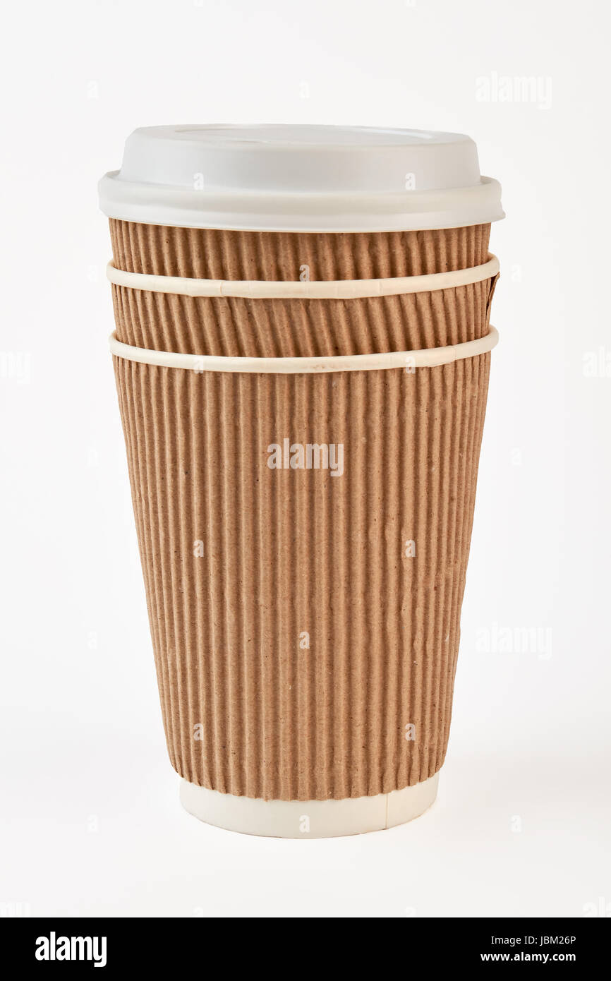 Paper cup take out coffee Stock Photo - Alamy