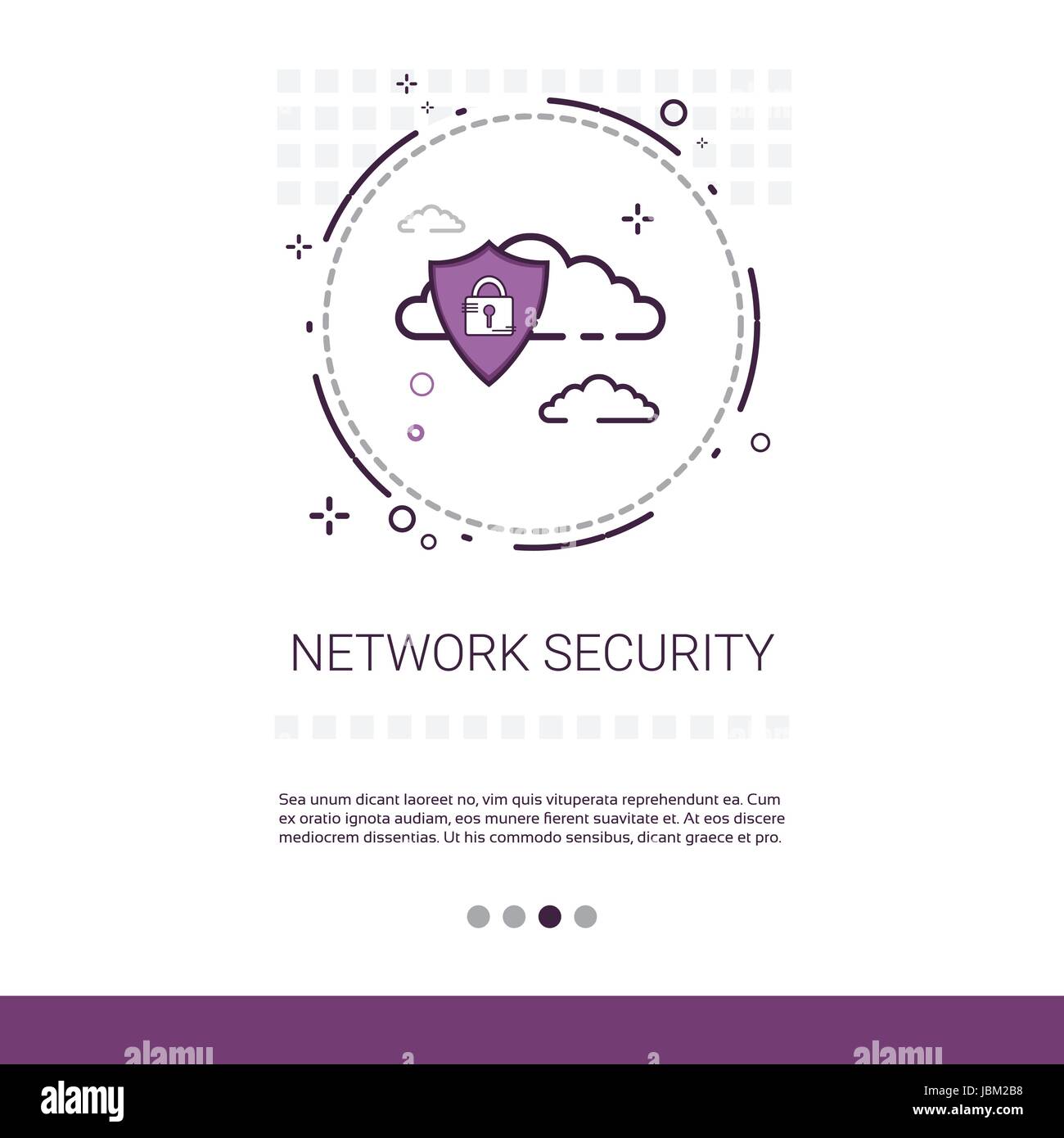 White information banner Stock Vector Images - Alamy