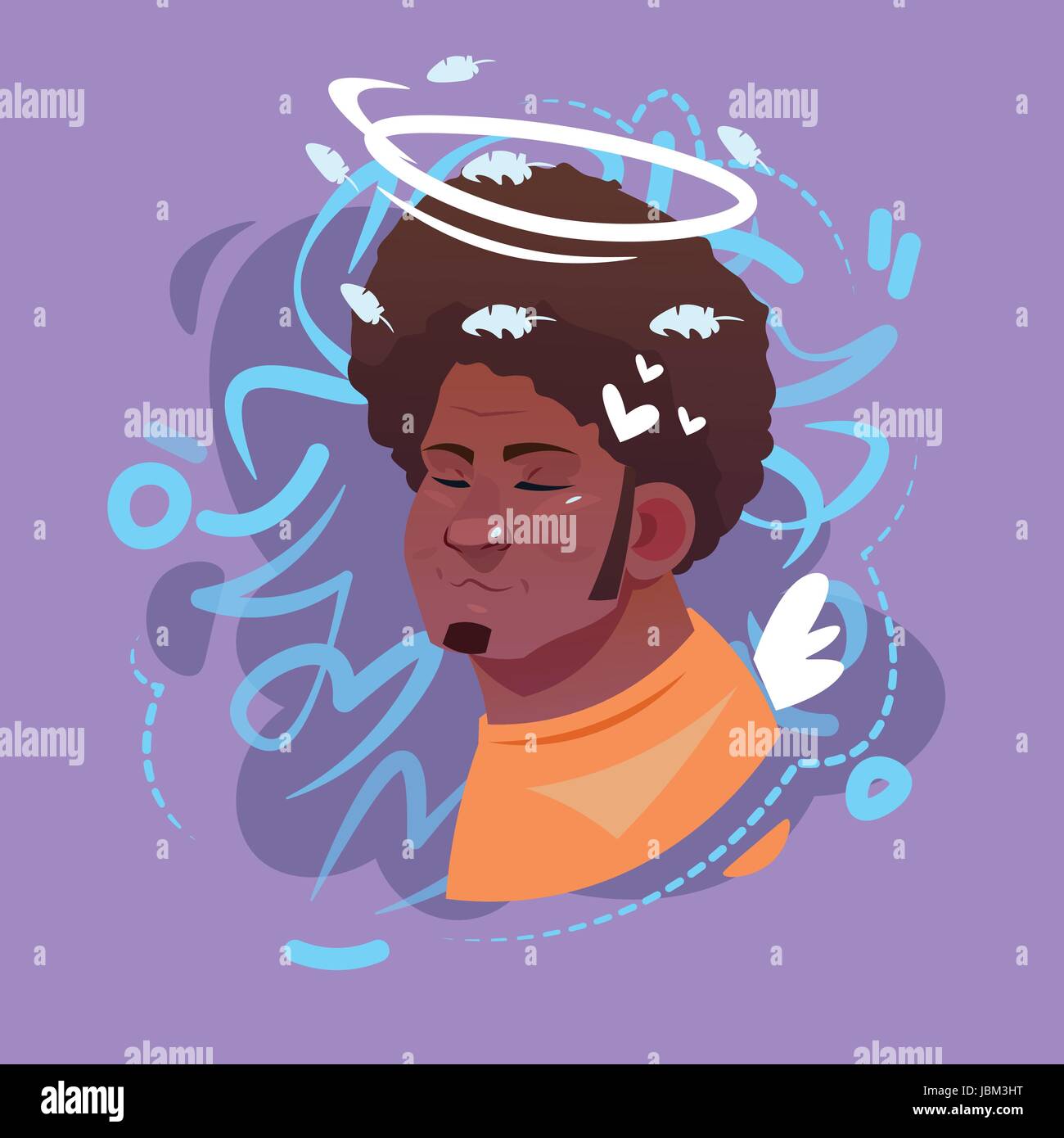 Angel emoticon hi-res stock photography and images - Alamy