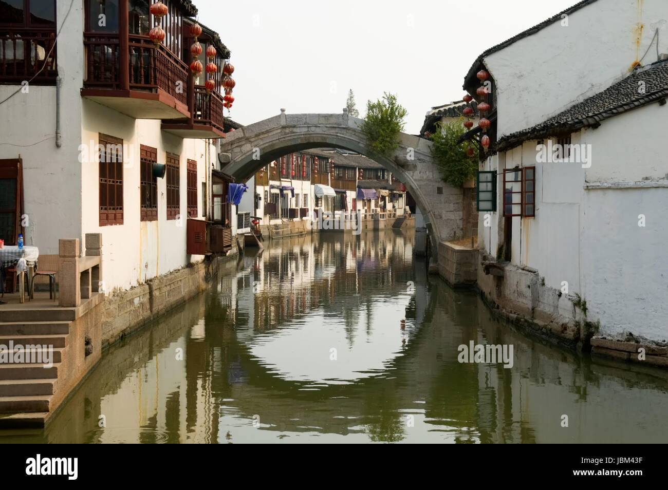 The detial of contruction of water town in China Stock Photo - Alamy