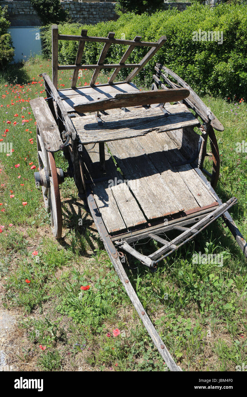 The old cart Stock Photo - Alamy