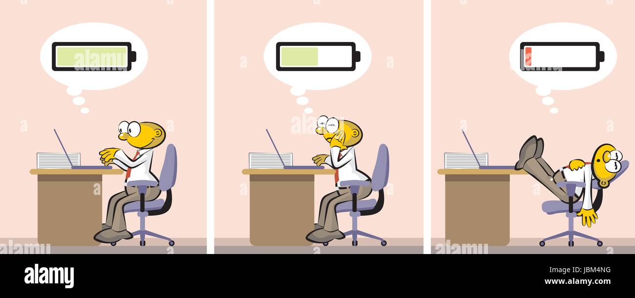 Discouraged Worker Cartoon