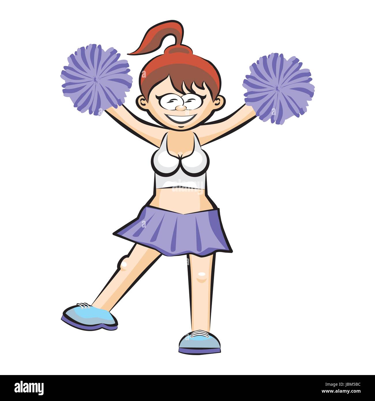 Funny cheerleader hi-res stock photography and images - Alamy