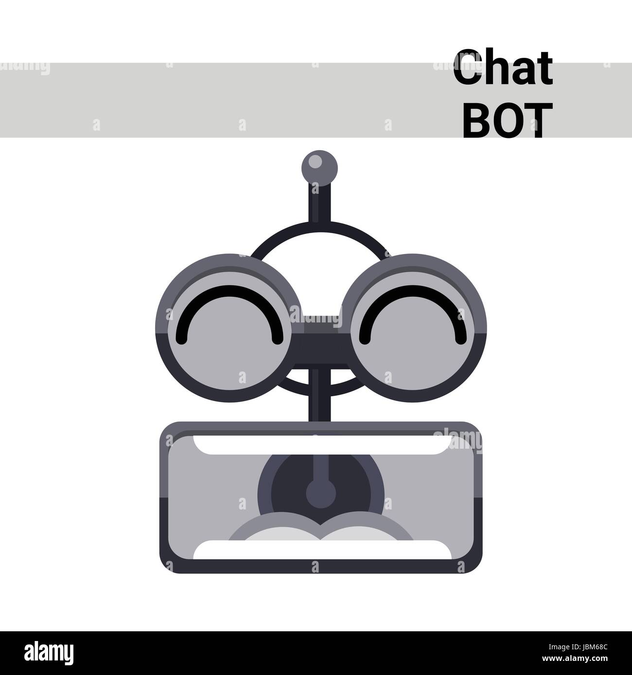 Cartoon Robot Face Screaming Cute Emotion Chat Bot Icon Stock Vector ... Cartoon Robot Face Screaming Cute Emotion Chat Bot Icon Stock Vector ...