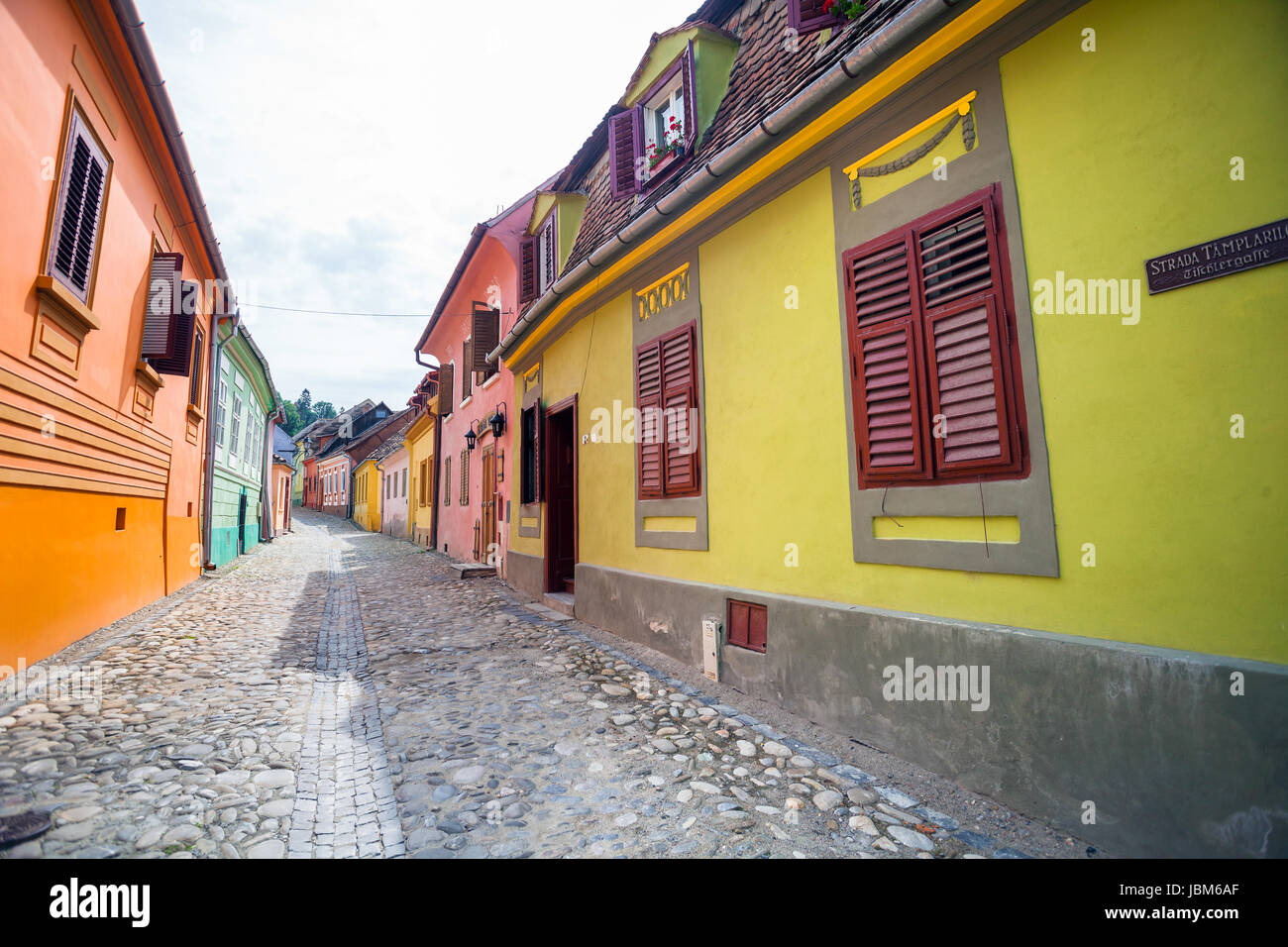 Transylvania sighisoara streets hi-res stock photography and images - Alamy
