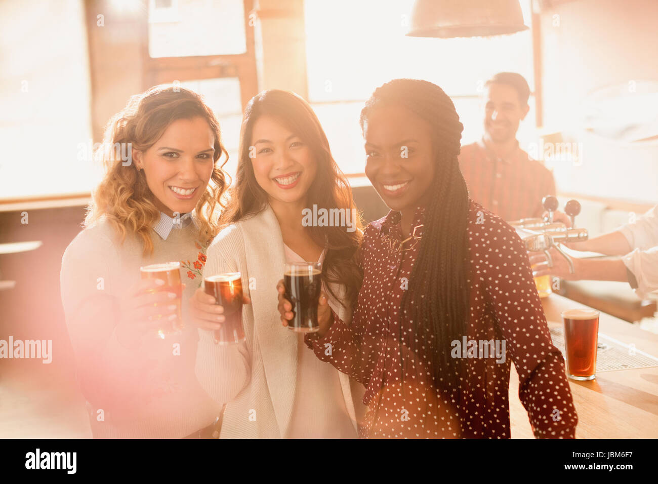 Woman drinking at a bar woman drinking at a bar hi-res stock ...