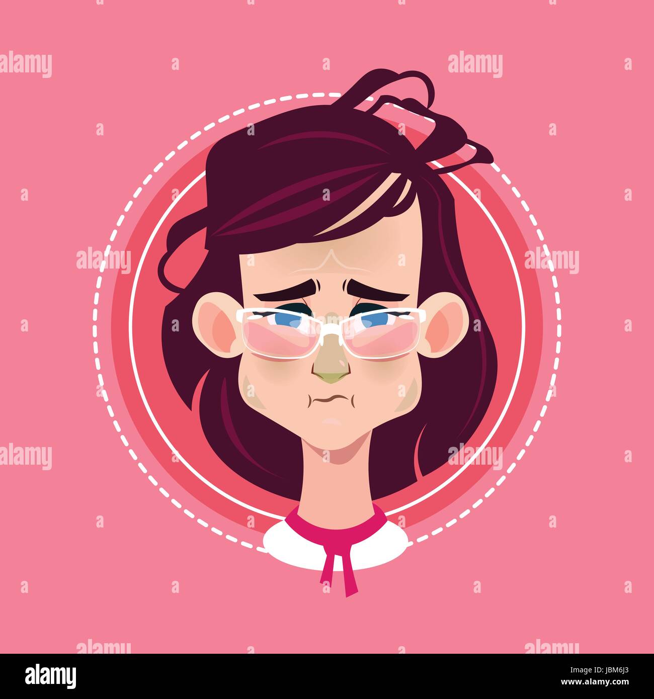 Sick person abstract Stock Vector Images - Alamy
