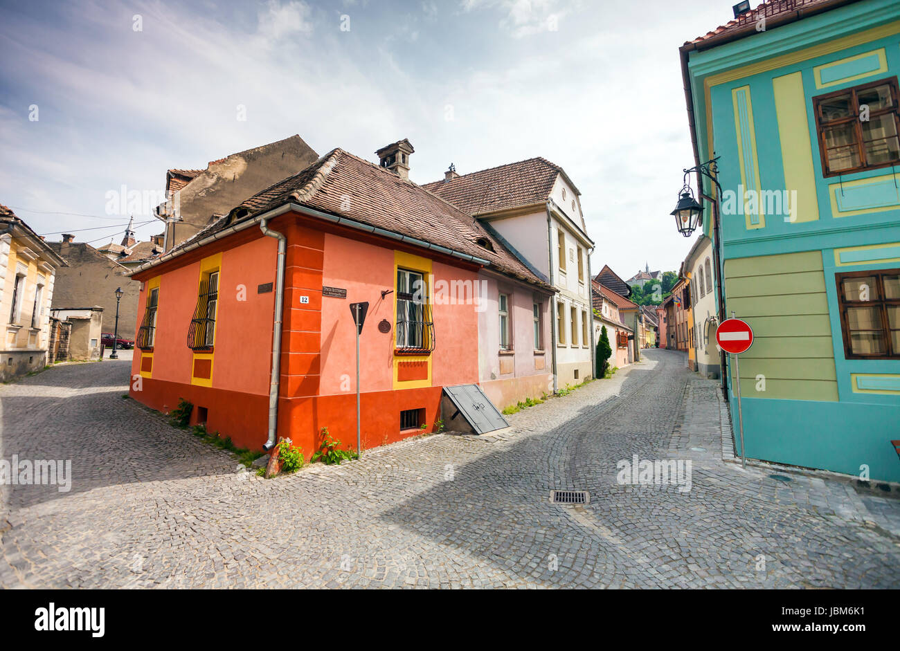 Transylvania sighisoara streets hi-res stock photography and images - Alamy