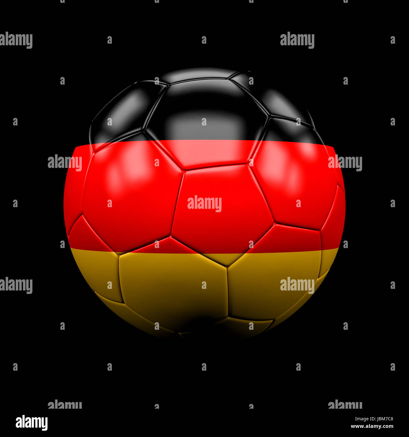 3d image of german soccer ball Stock Photo - Alamy