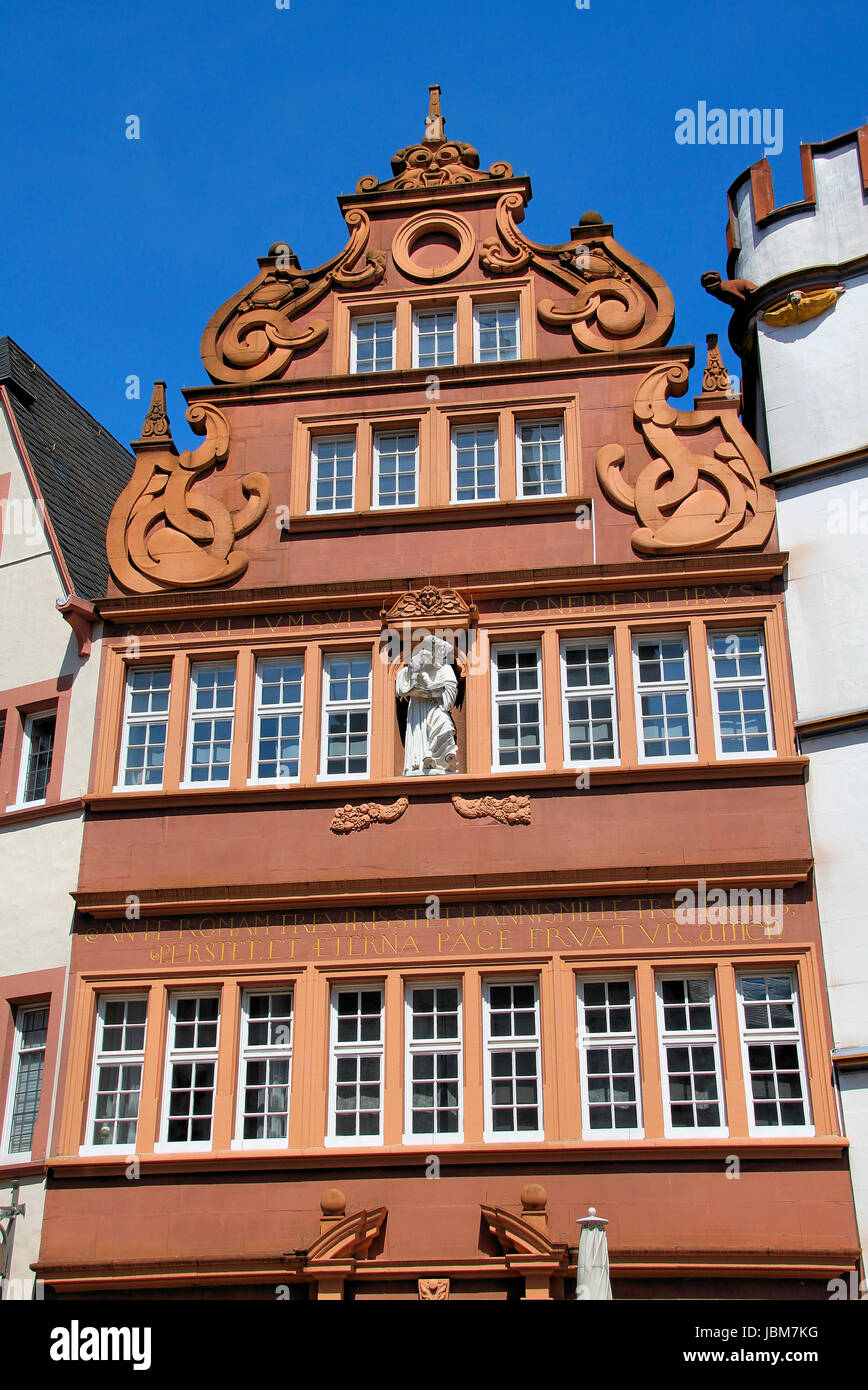 the red house in trier Stock Photo - Alamy