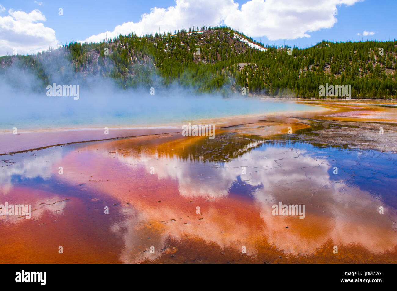 Grand Prismatic Spring Stock Photo - Alamy