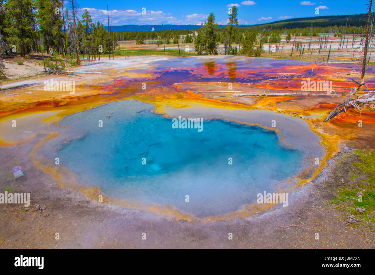 The Grand Prismatic Spring Seeingthrough35mm