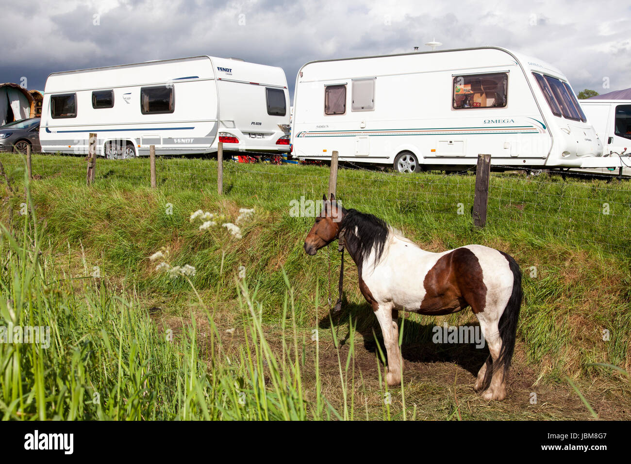 Gypsies camp hi-res stock photography and images - Alamy