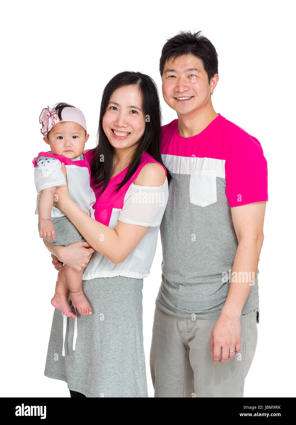 Happy smile family Stock Photo - Alamy
