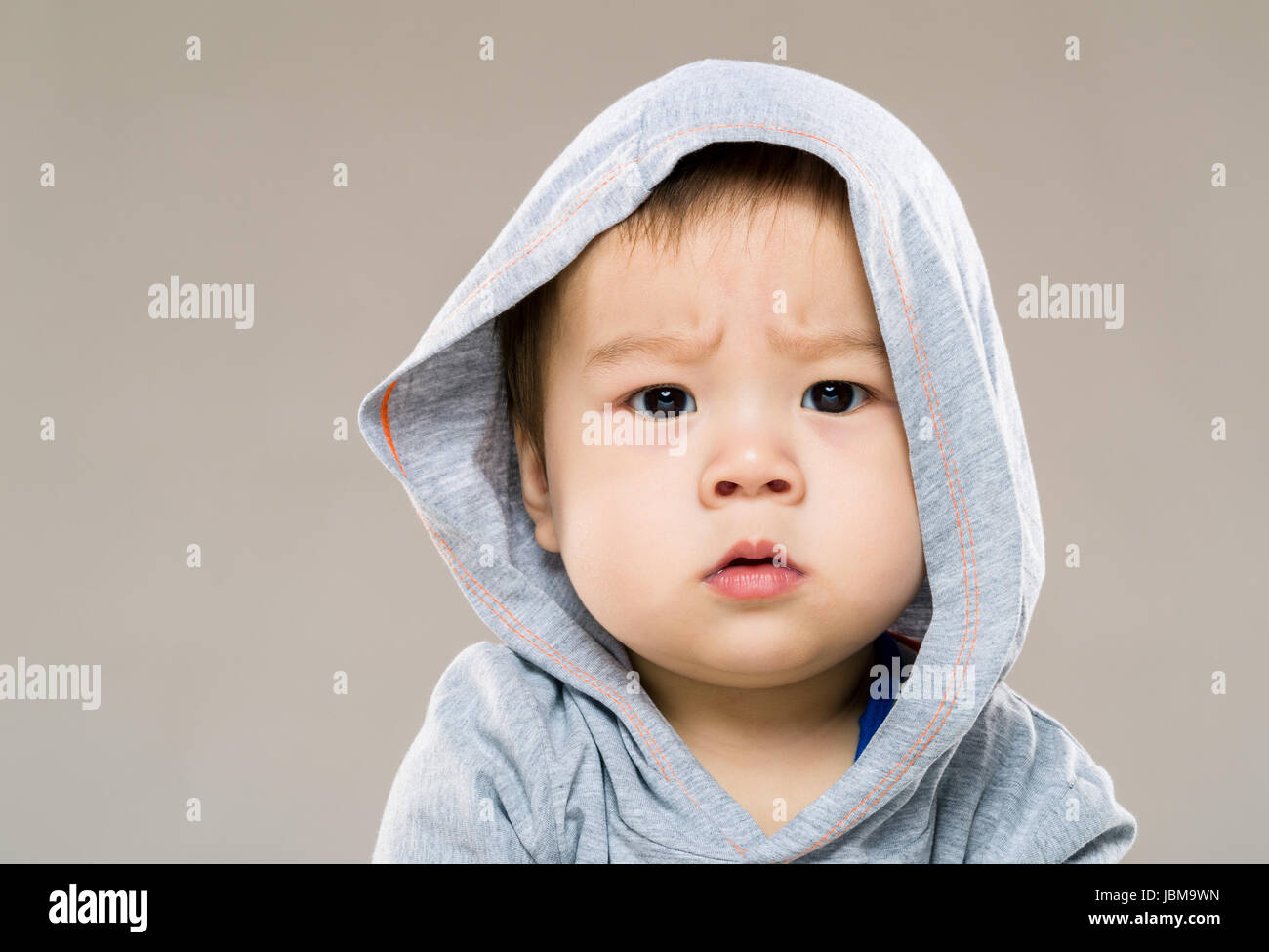 Little boy feeling confused Stock Photo - Alamy