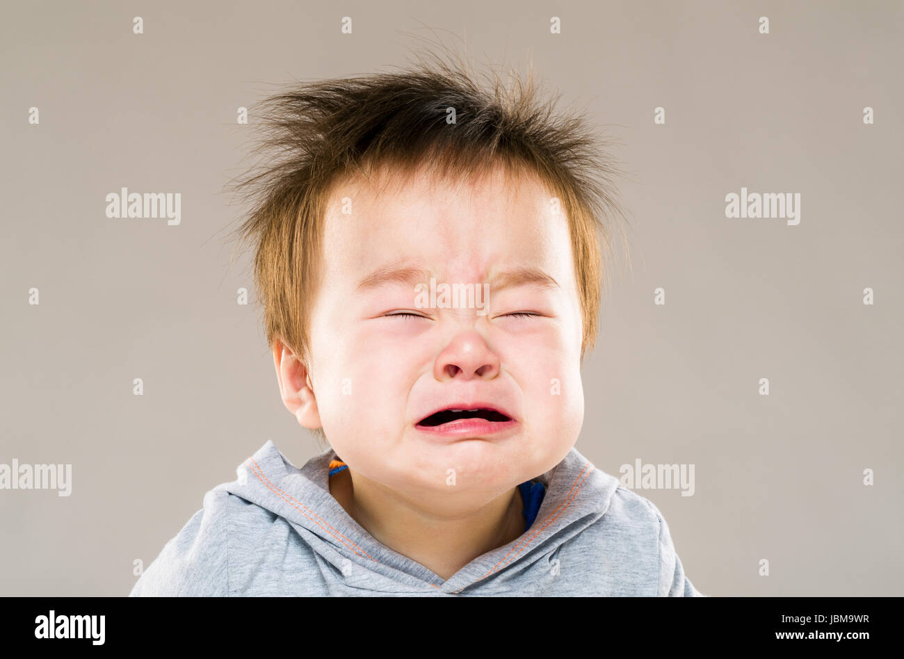 Crying baby boy Stock Photo - Alamy