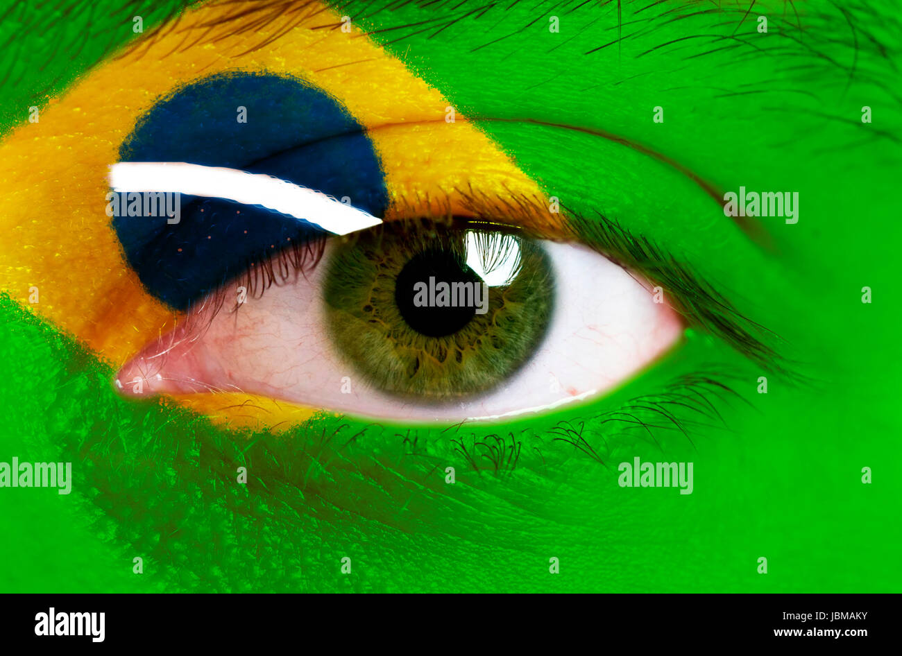 Brazilian Flag Eye